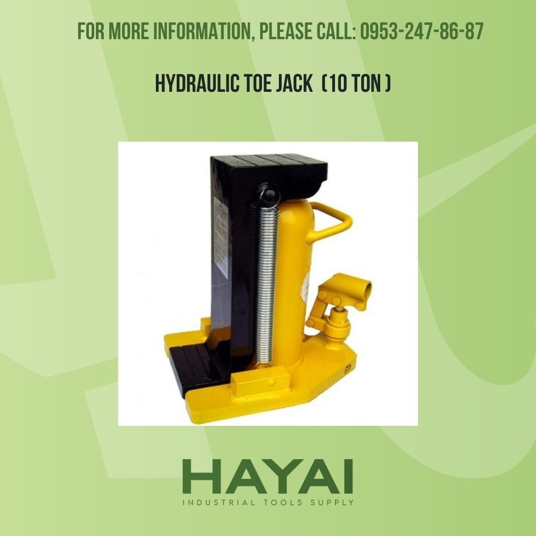 Hydraulic Toe Jack (10 TON ), Commercial & Industrial, Construction ...