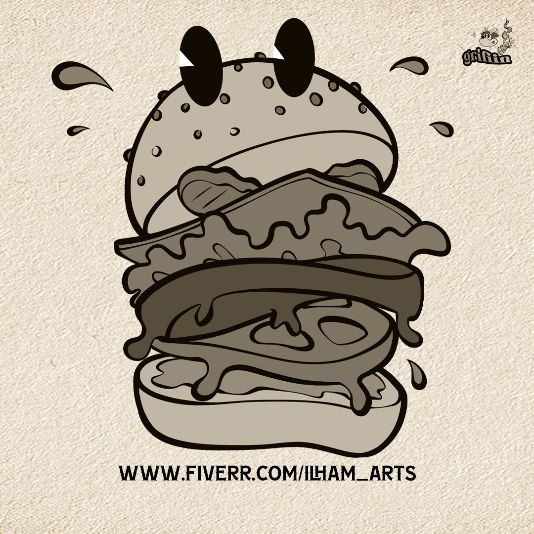 I will design 1930s vintage cartoon rubber hose art illustration ...
