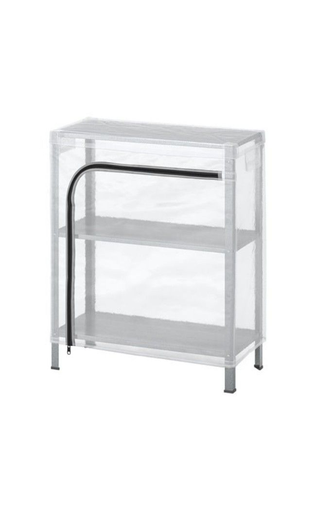 IKEA HYLLIS OUTDOOR / Indoor shelving unit with waterproof cover for ...