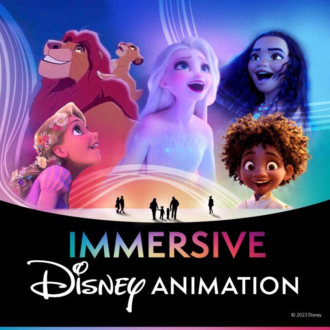 Immersive Disney Animation Singapore, Tickets & Vouchers, Event Tickets ...