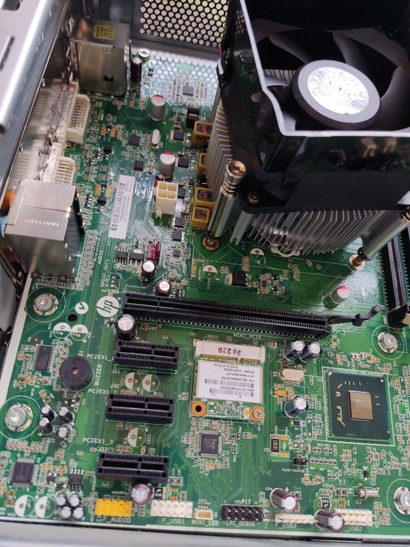 Intel i3 2120 3.30Ghz + heatsink cooler + Joshua H61 uATX Motherboard + 4GB ram + 500GB Hard ...