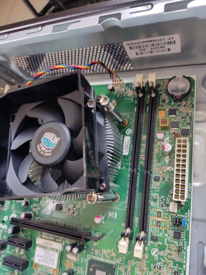 Intel i3 2120 3.30Ghz + heatsink cooler + Joshua H61 uATX Motherboard + 4GB ram + 500GB Hard ...