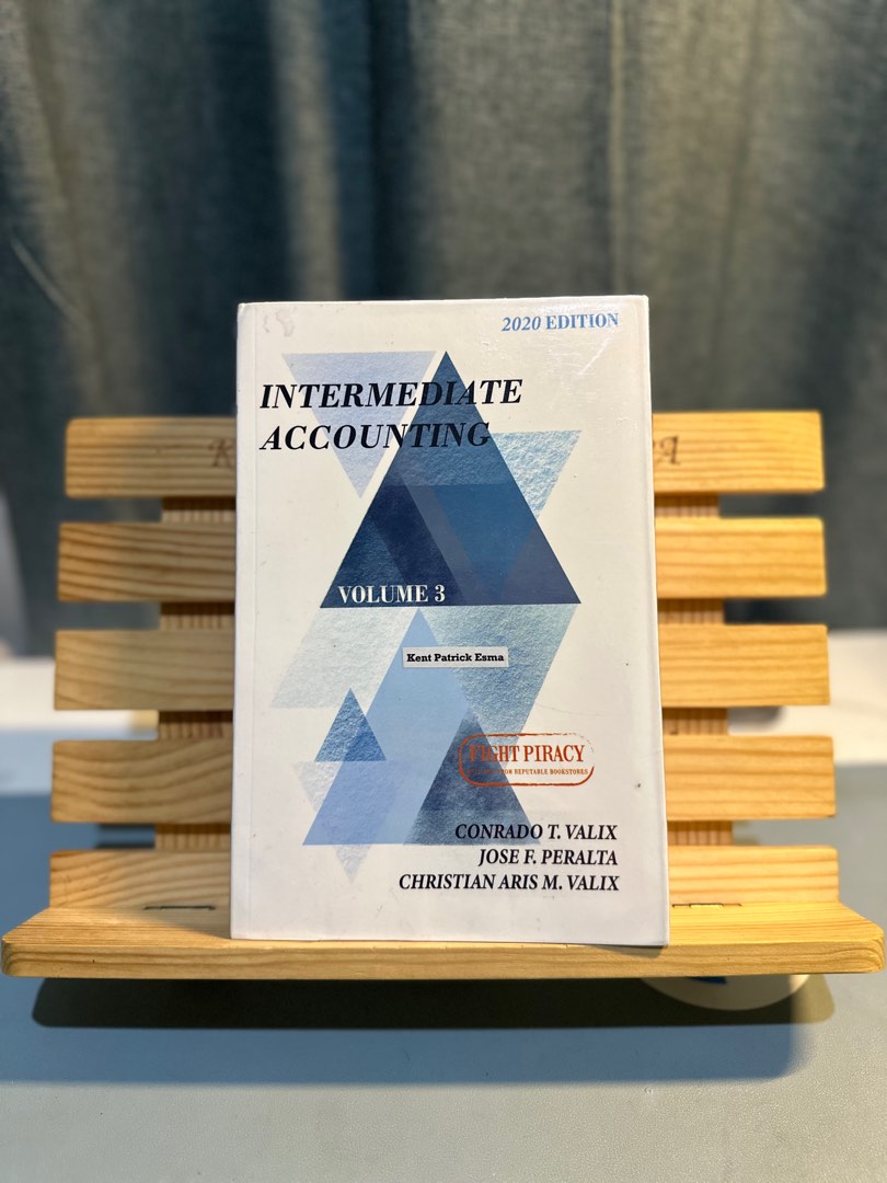 Intermediate Accounting 3 by Valix (2020), Hobbies & Toys, Books ...