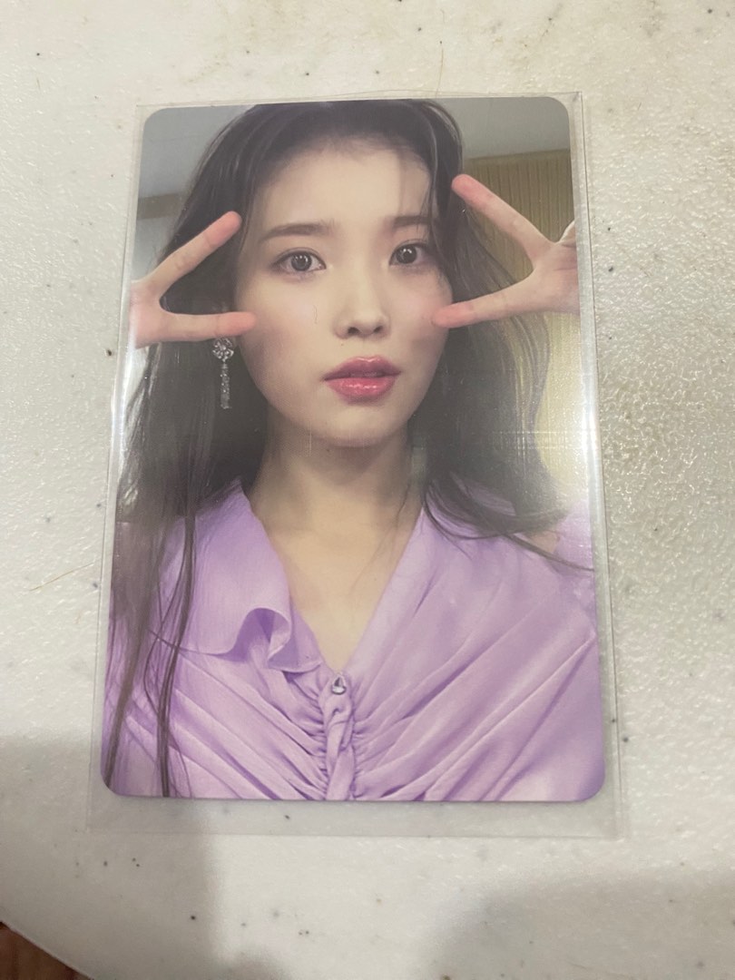 IU LILAC PHOTOCARD IU HYLAC PHOTOCARD IU PHOTOCARD, Hobbies & Toys, Memorabilia & Collectibles ...