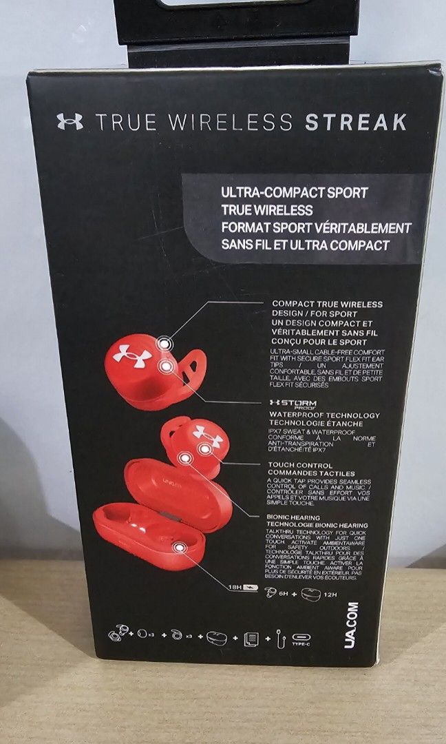 JBL UA Streak True Wireless Earbuds, Audio, Earphones on Carousell