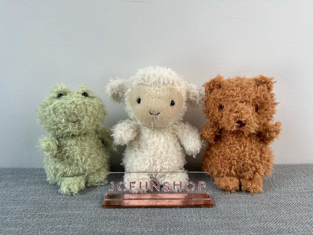 Jellycat Little Chick Bear Frog Lamb Monkey, Hobbies & Toys, Toys ...