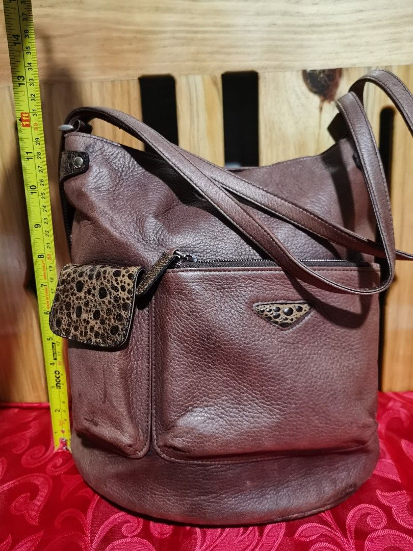 JRA bullfrog leather backpack tote bag, Women's Fashion, Bags & Wallets ...