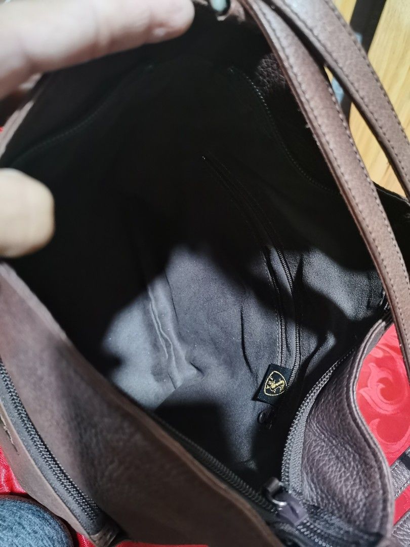 JRA bullfrog leather backpack tote bag, Women's Fashion, Bags & Wallets ...