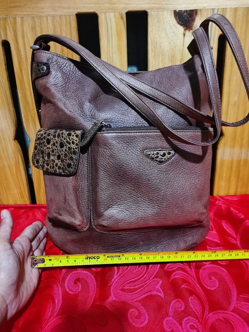 JRA bullfrog leather backpack tote bag, Women's Fashion, Bags & Wallets ...