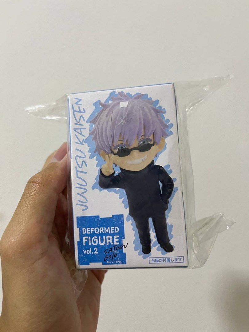 Jujutsu kaisen Gojo satoru deformed figure, Hobbies & Toys, Toys ...