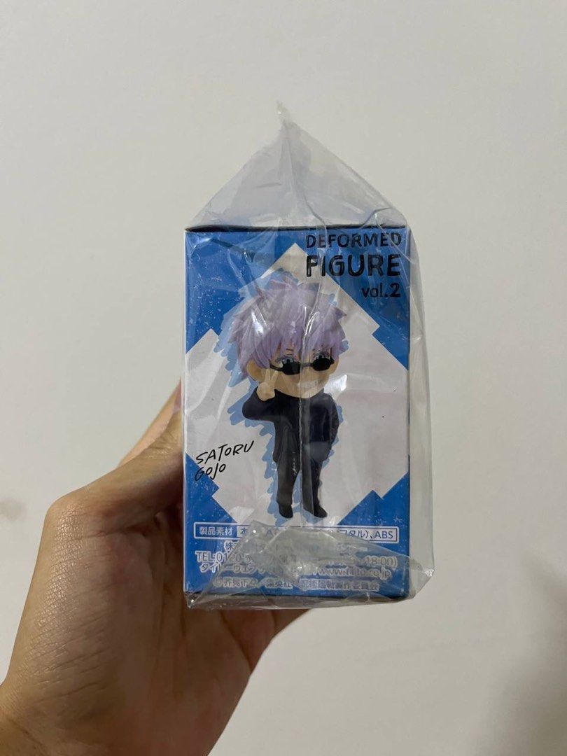 Jujutsu kaisen Gojo satoru deformed figure, Hobbies & Toys, Toys ...