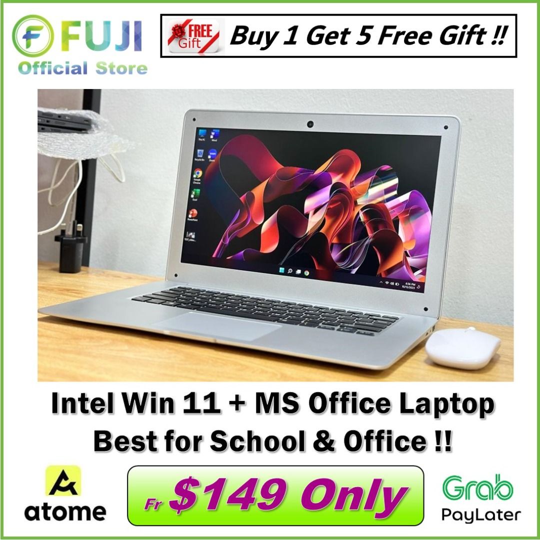 Jumper 14 Inch Slim Laptop - Perfect For Office User & HBL - Windows 11 ...