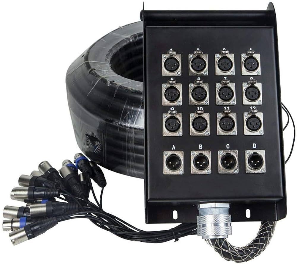 Kabletek -16 channel Snake Cable/4 return/30m without drum (AH104 ...