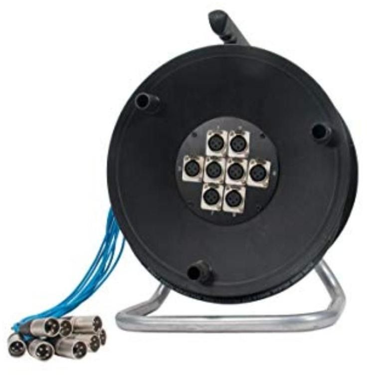 Kabletek- 8 Channel Snake Cable/20m with Drum (A1502-2), Hobbies & Toys ...