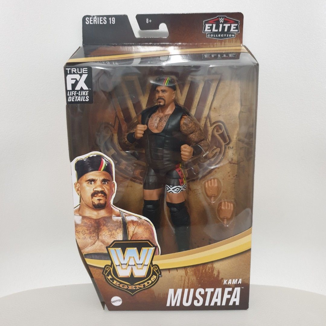 KAMA MUSTAFA WWE Legends Series 19, Hobbies & Toys, Toys & Games on ...