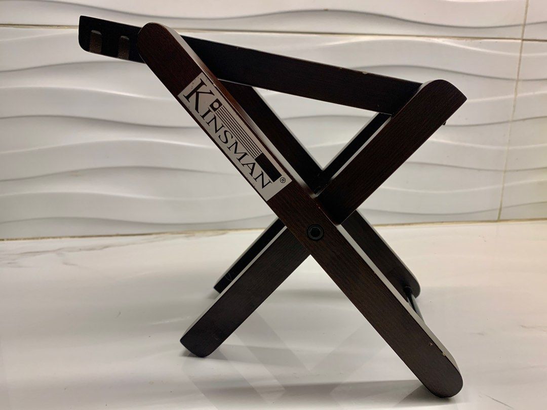 KINSMAN Wooden Guitar Foot Stool, Guitar Foot Rest Height Adjustable ...