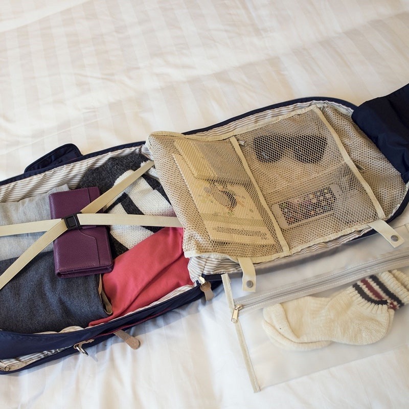 Korean Capsule Bag|52*31*18cm Travel Cabin Bag and Backpack|, Men's ...