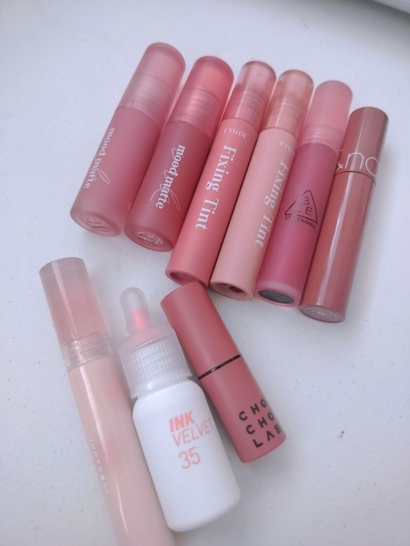 Korean Lip Tints/Lipsticks/Lip Balms (Romand/Peripera/Judydoll/3CE ...