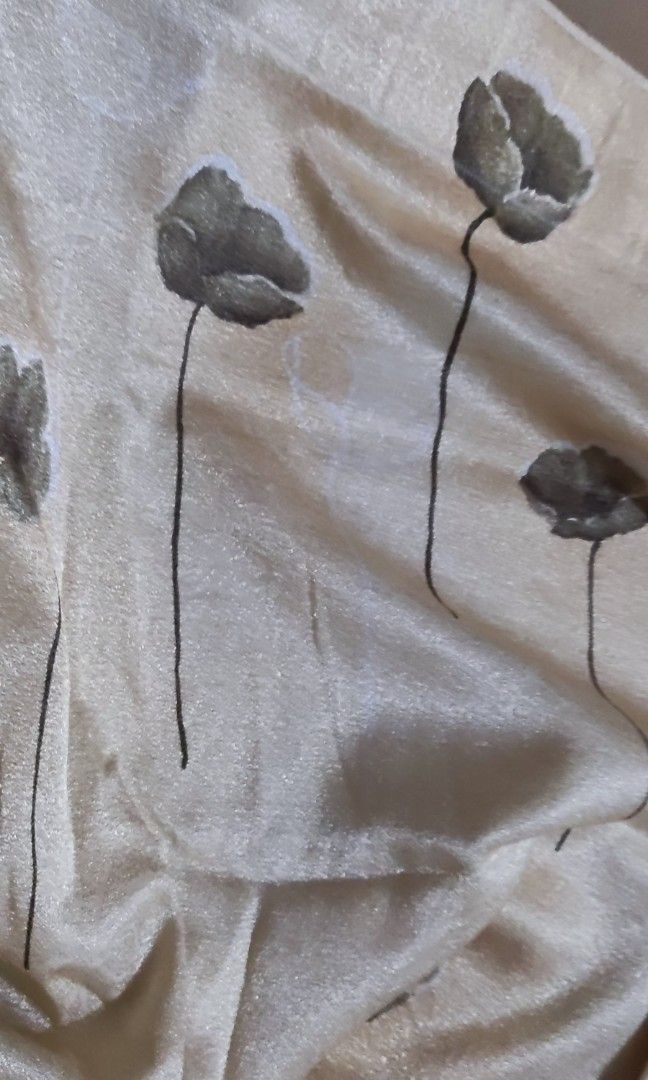 Langsir tingkap gold 3 panel, Furniture & Home Living, Home Decor ...