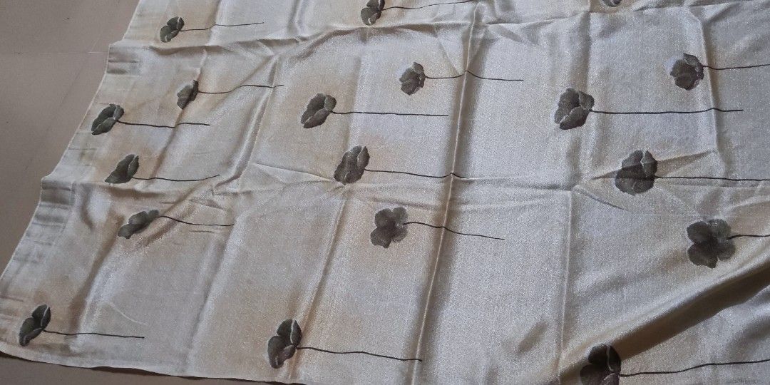 Langsir tingkap gold 3 panel, Furniture & Home Living, Home Decor ...