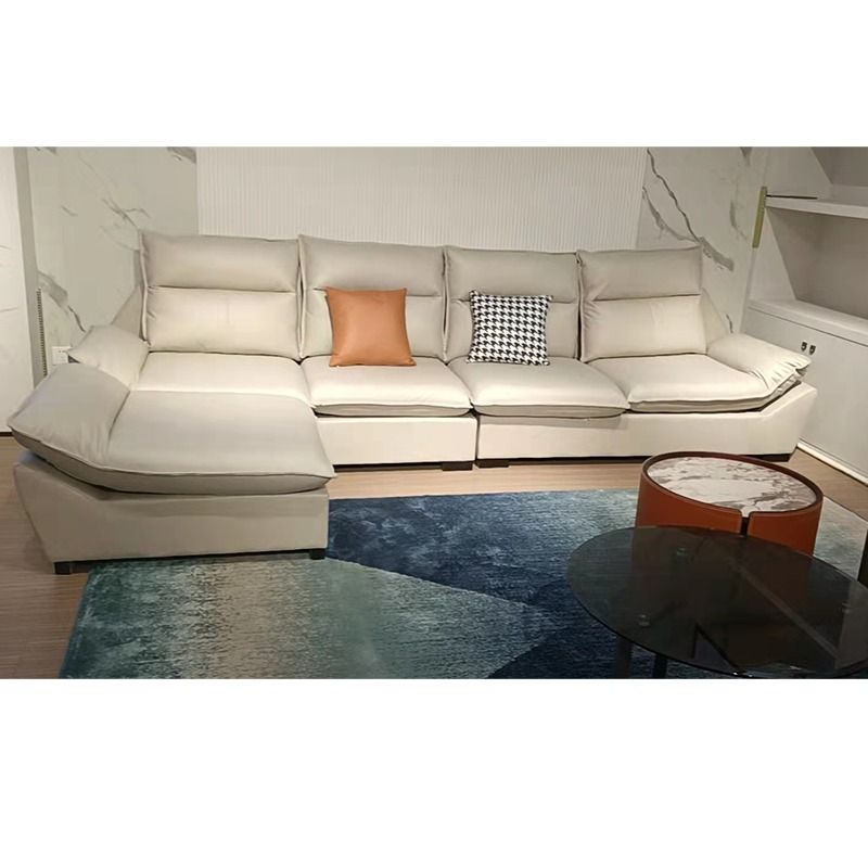 Leath-Aire&Solid wood feet Sofa Free Pillows Free Delivery Free ...