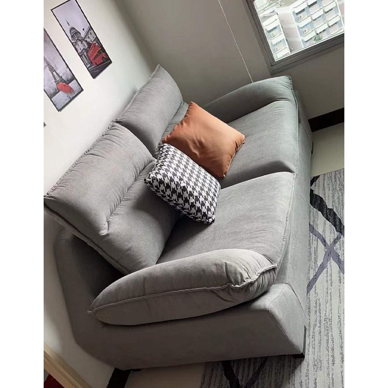 Leath-Aire&Solid wood feet Sofa Free Pillows Free Delivery Free ...