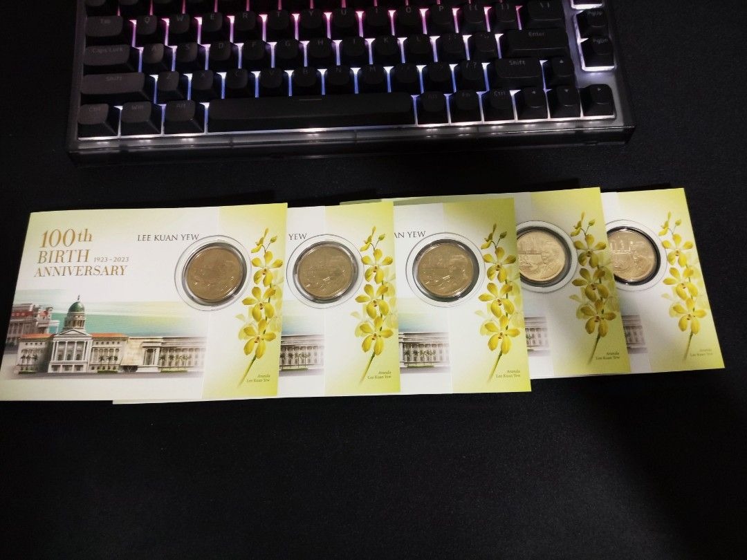 5 X Lee Kuan Yew LKY 100 Coin , Hobbies & Toys, Memorabilia ...
