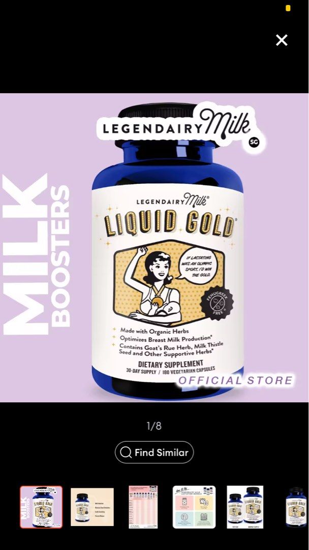 Legendairy Milk Liquid Gold, Babies & Kids, Nursing & Feeding ...