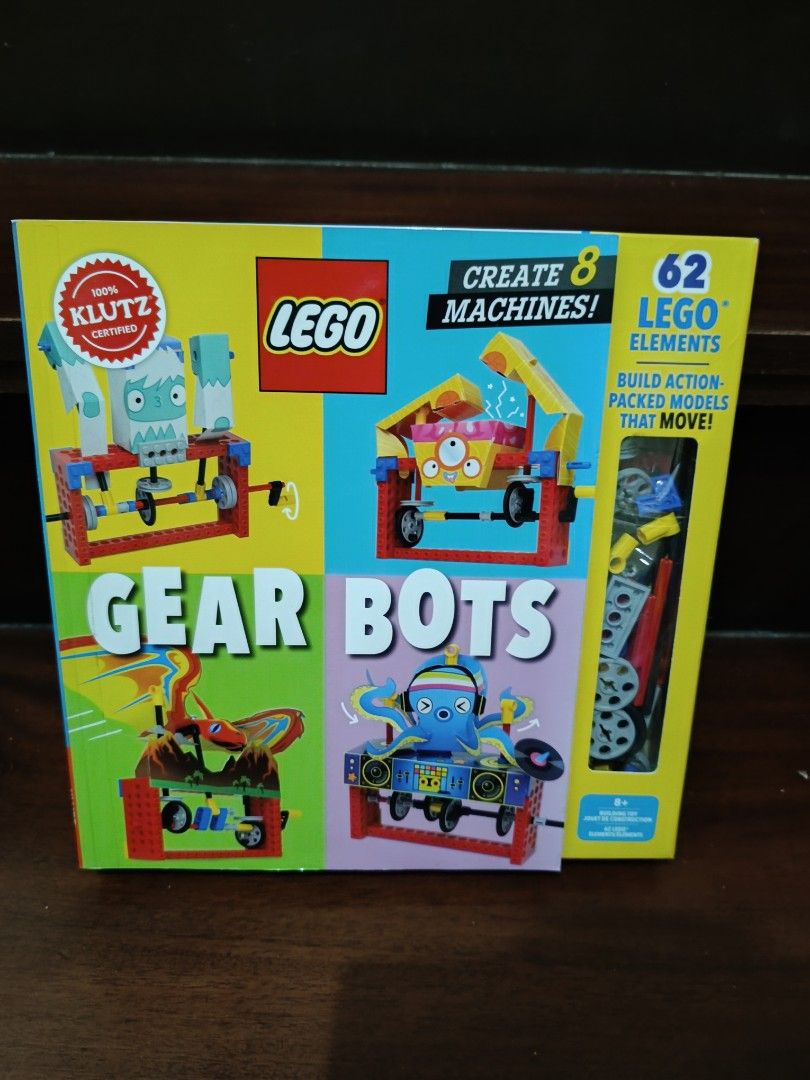 Lego Klutz Gear Bots, Hobbies & Toys, Toys & Games on Carousell