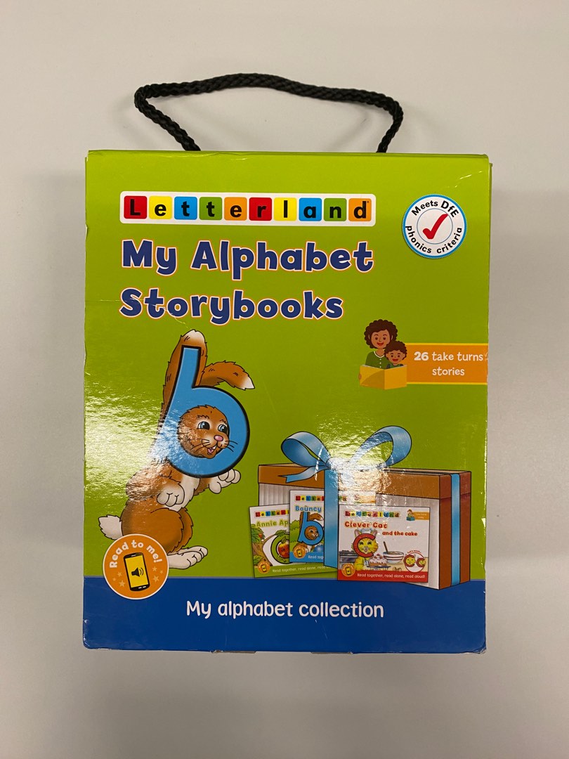 Letterland My Alphabet Storybooks (pack of 26), 興趣及遊戲, 書本 & 文具, 小朋友書 ...