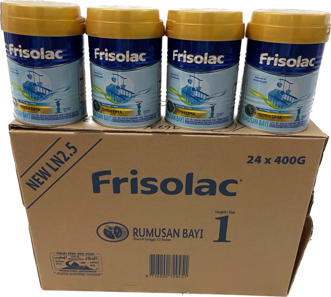 Frisolac step 1 400g, Babies & Kids, Nursing & Feeding, Breastfeeding ...