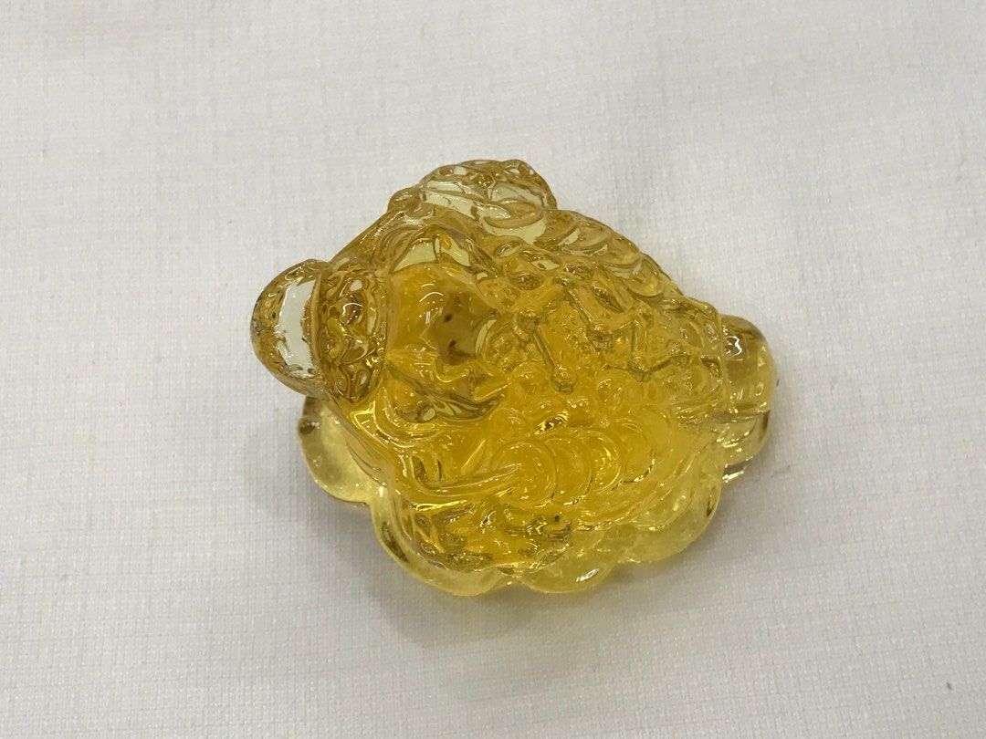 Liu Li Glass Fortune 3 legged Toad, Hobbies & Toys, Memorabilia ...