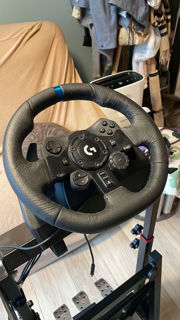 Logitech - Full Set Pro Racing Kit (G923 Wheel, Pedals, Force Shifter ...