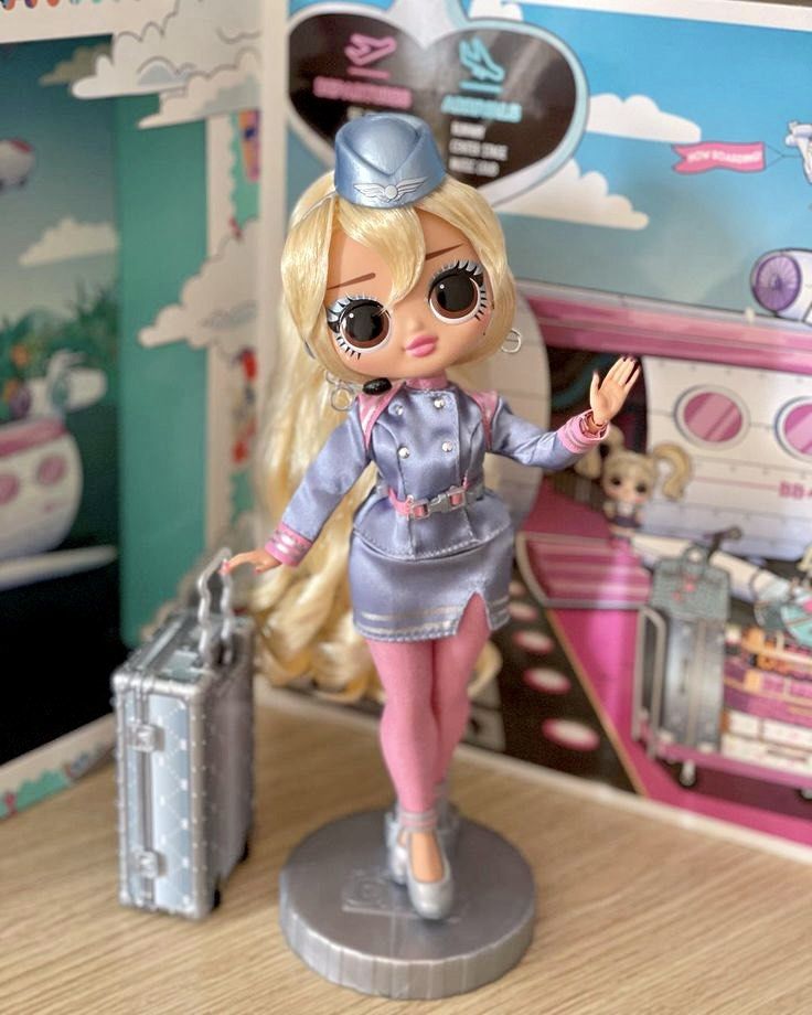 LOL Surprise! OMG World Travel Fly Gurl Doll, Hobbies & Toys, Toys ...