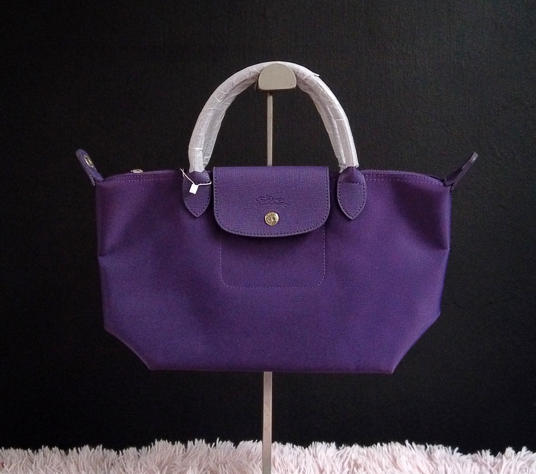 LONGCHAMP PURPLE BAG, Luxury, Bags & Wallets on Carousell
