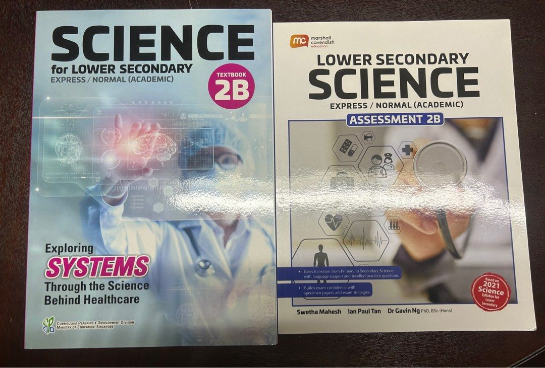 Lower Secondary Science 2B Textbook and 2B Assessment Book, Hobbies ...