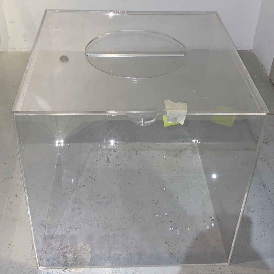 Lucky draw box (50 x 50 x 50cm), Hobbies & Toys, Stationery & Craft ...