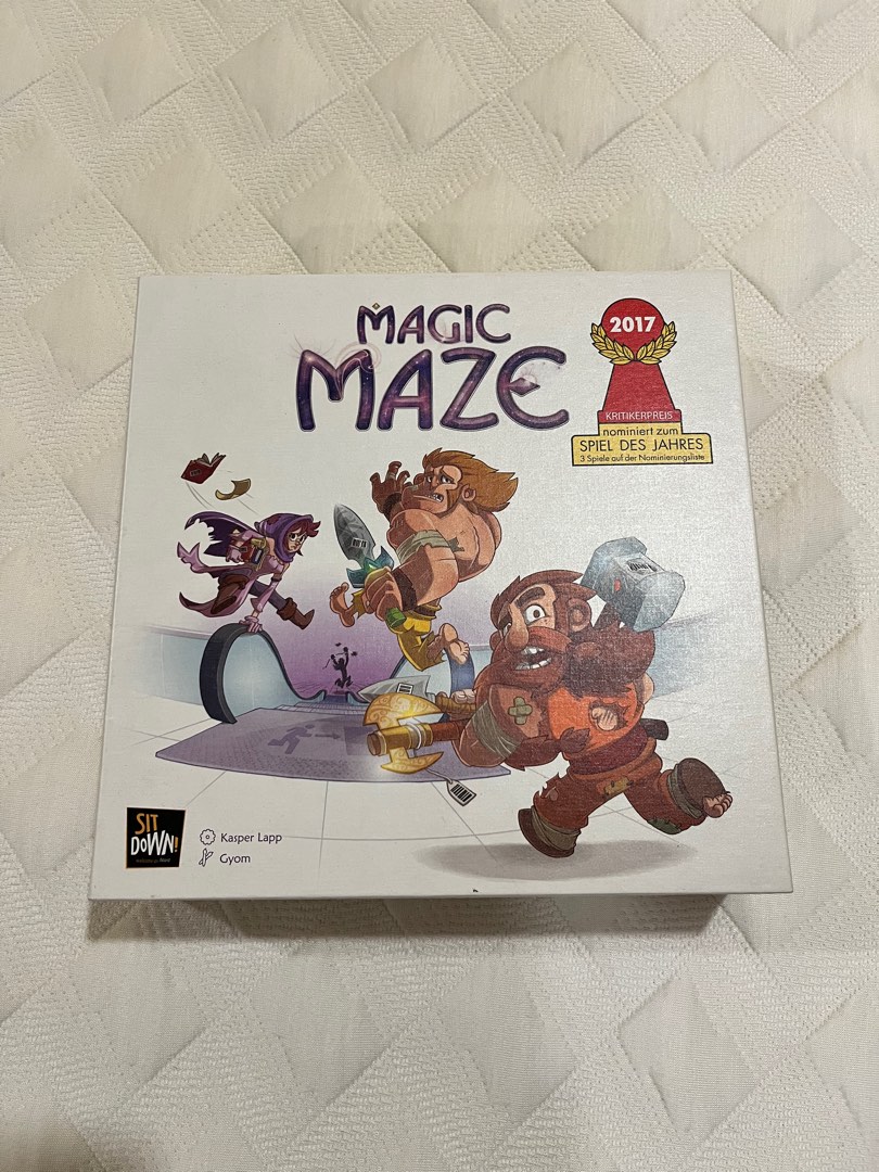 Magic Maze Boardgame Board Game, Hobbies & Toys, Toys & Games on Carousell
