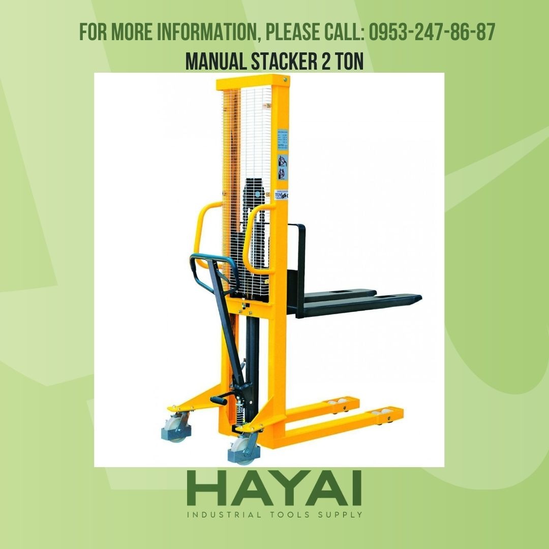 MANUAL STACKER 2 TON, Commercial & Industrial, Construction Tools & Equipment on Carousell