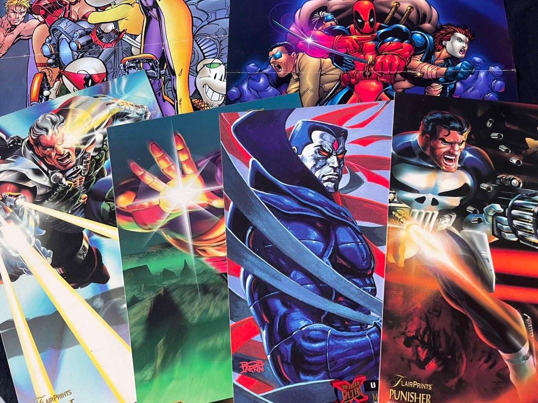Marvel Posters and cards, Hobbies & Toys, Memorabilia & Collectibles ...