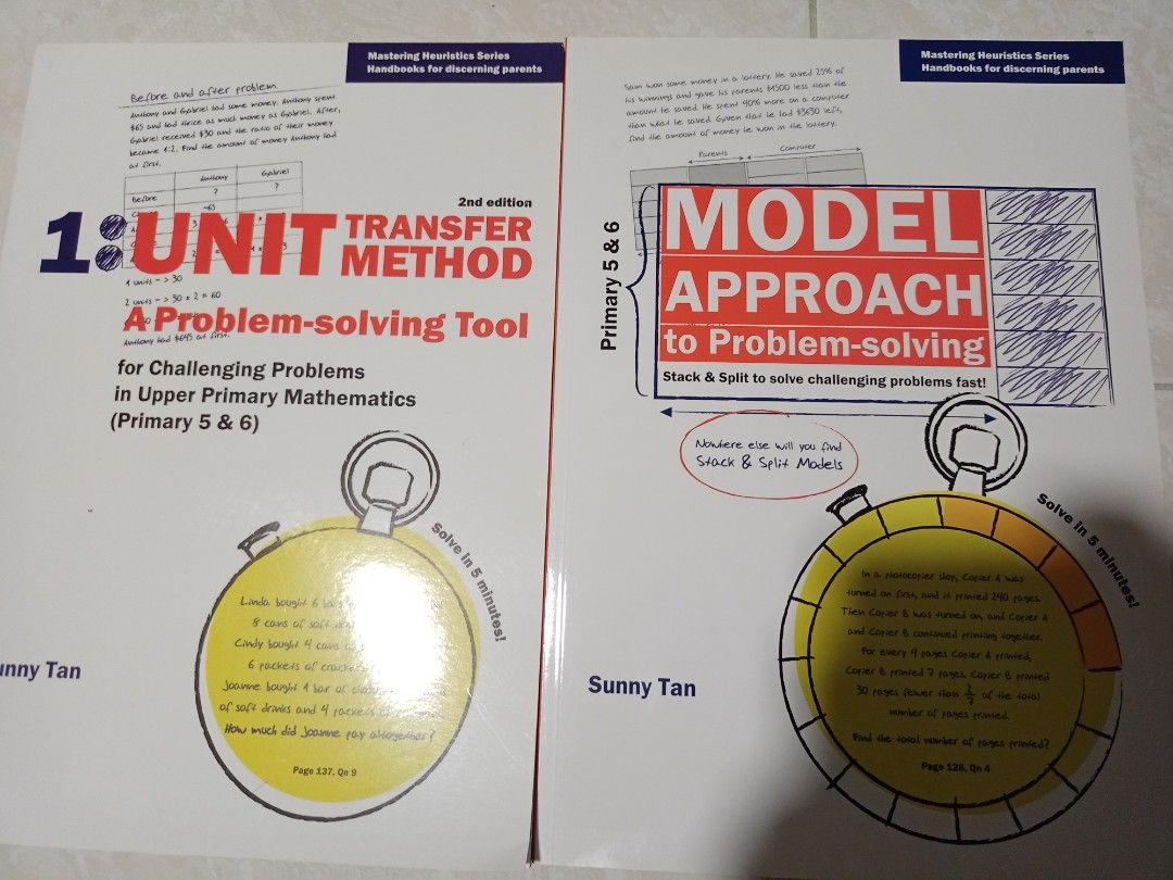 Math heuristics.unit transfer method .model approach method, Hobbies & Toys, Stationery & Craft ...