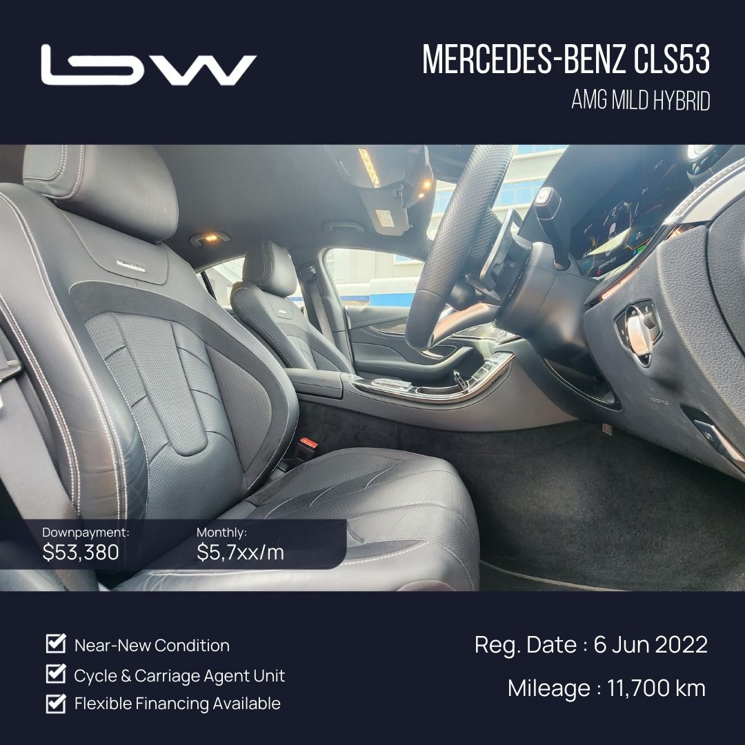 Mercedes-Benz AMG CLS-Class Mild Hybrid CLS53 AMG 4MATIC (A), Cars ...