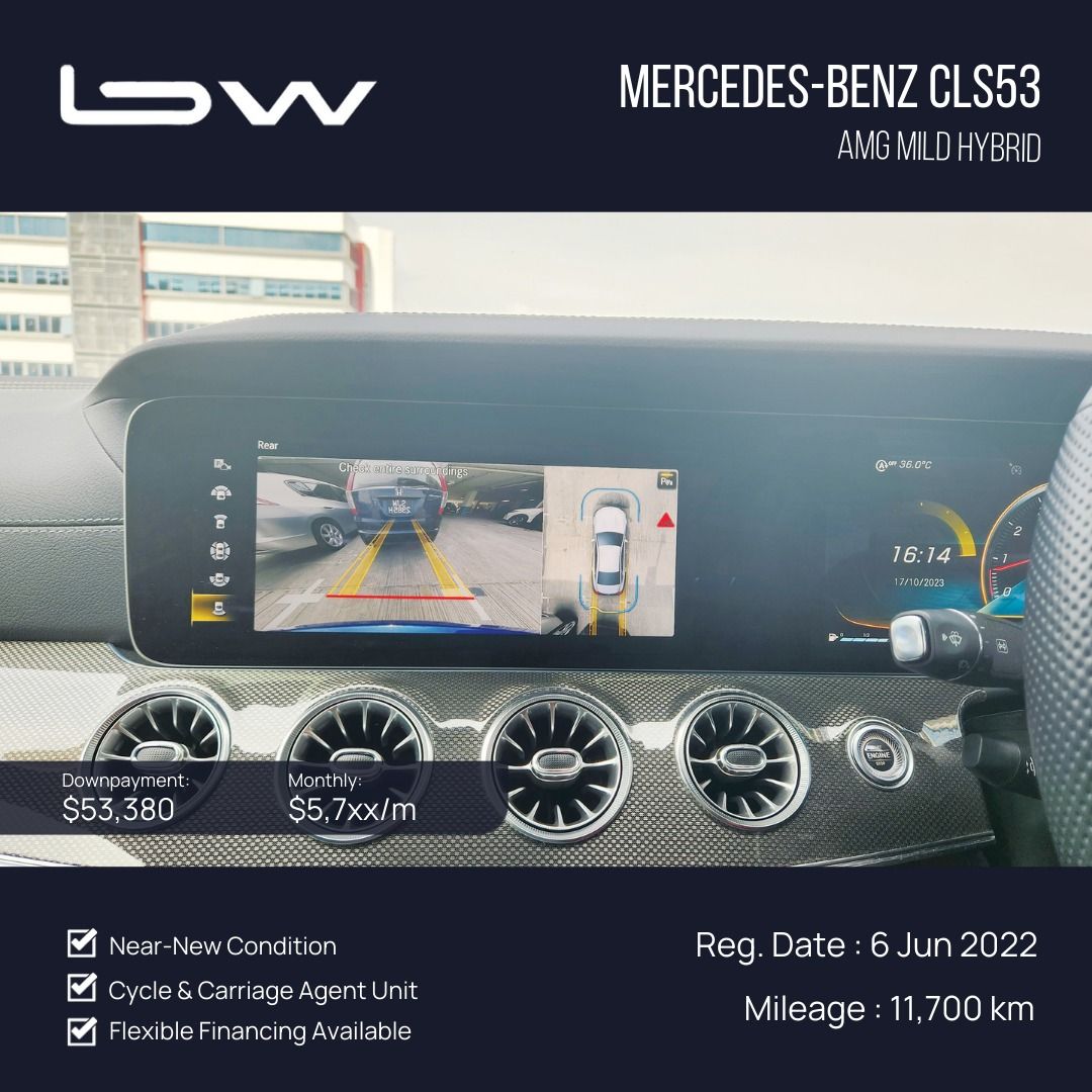 Mercedes-Benz AMG CLS-Class Mild Hybrid CLS53 AMG 4MATIC (A), Cars ...