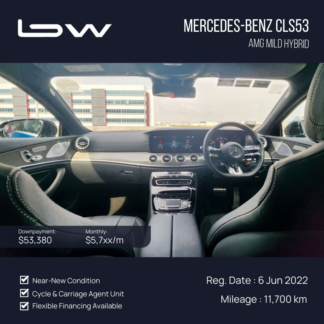 Mercedes-Benz AMG CLS-Class Mild Hybrid CLS53 AMG 4MATIC (A), Cars ...