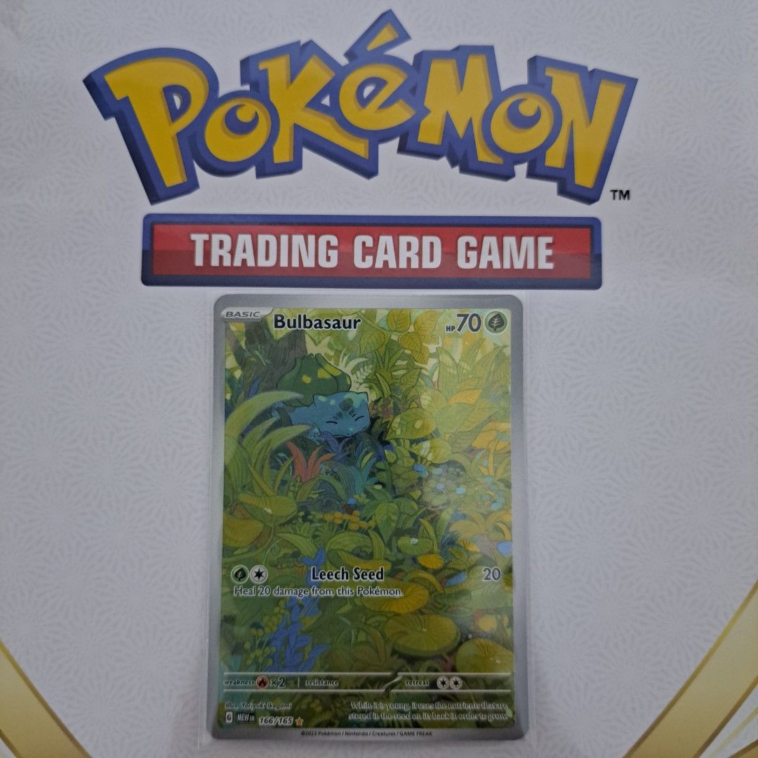 MEWEN/SV3.5 Pokemon 151 - Bulbasaur IR, Hobbies & Toys, Toys & Games on ...