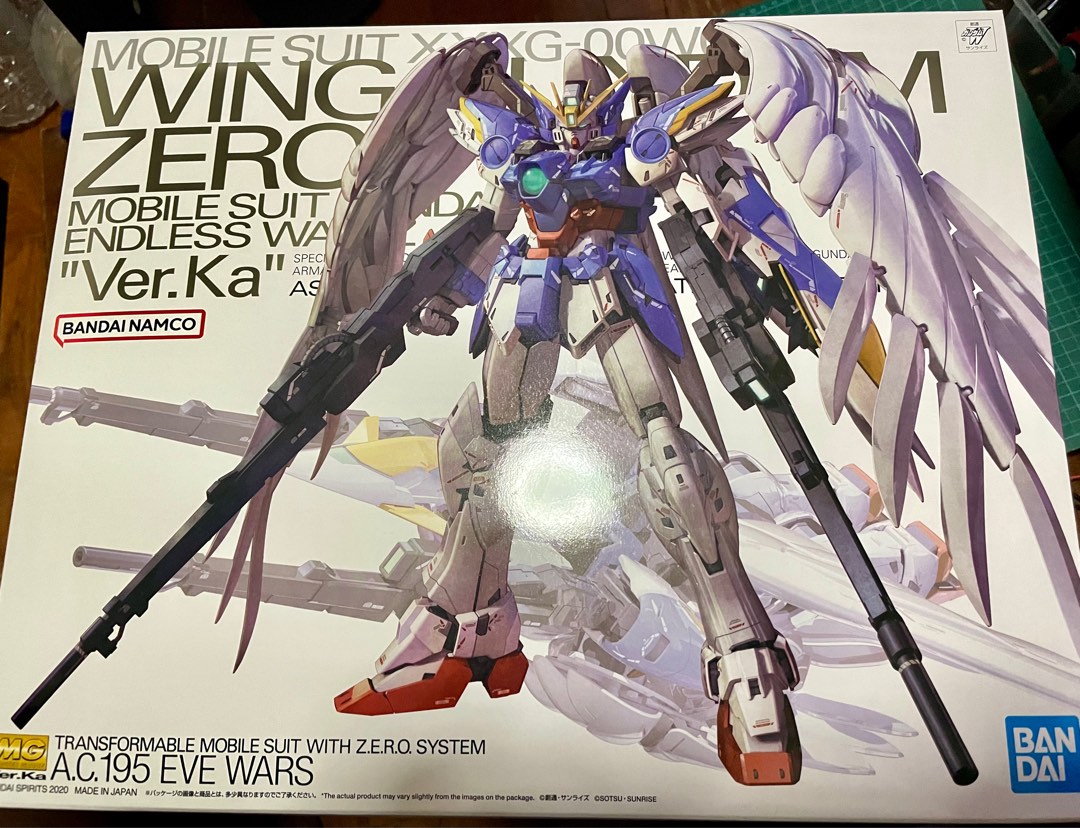MG 1/100 Wing Zero EW Ver.Ka, Hobbies & Toys, Toys & Games on Carousell