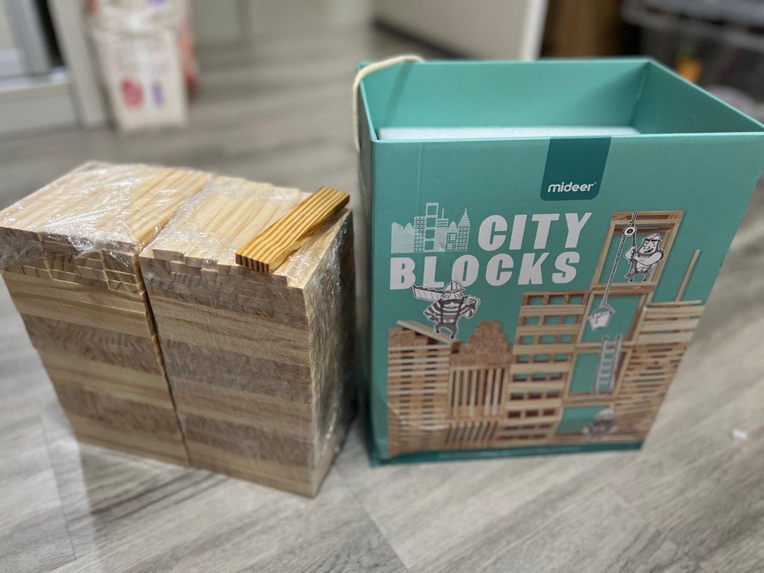 Mideer city blocks, Hobbies & Toys, Toys & Games on Carousell