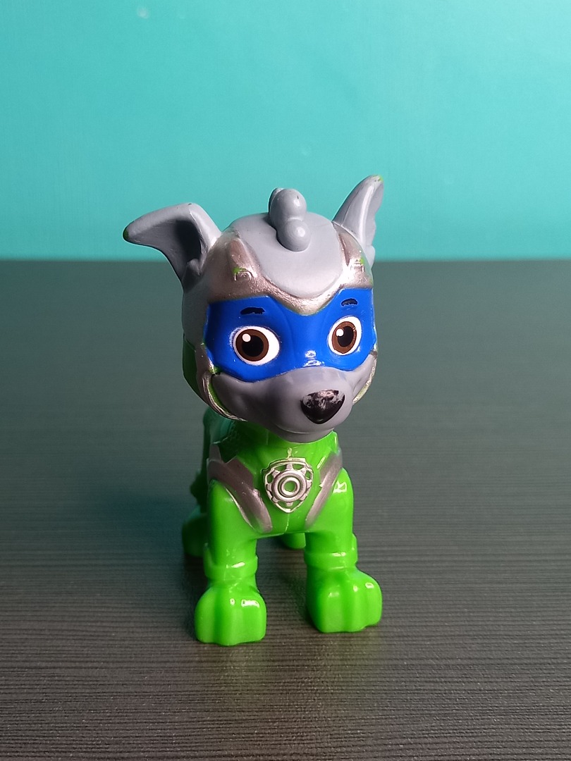 "Mighty Rocky" Paw Patrol Figure 2.5", Hobbies & Toys, Toys & Games on ...