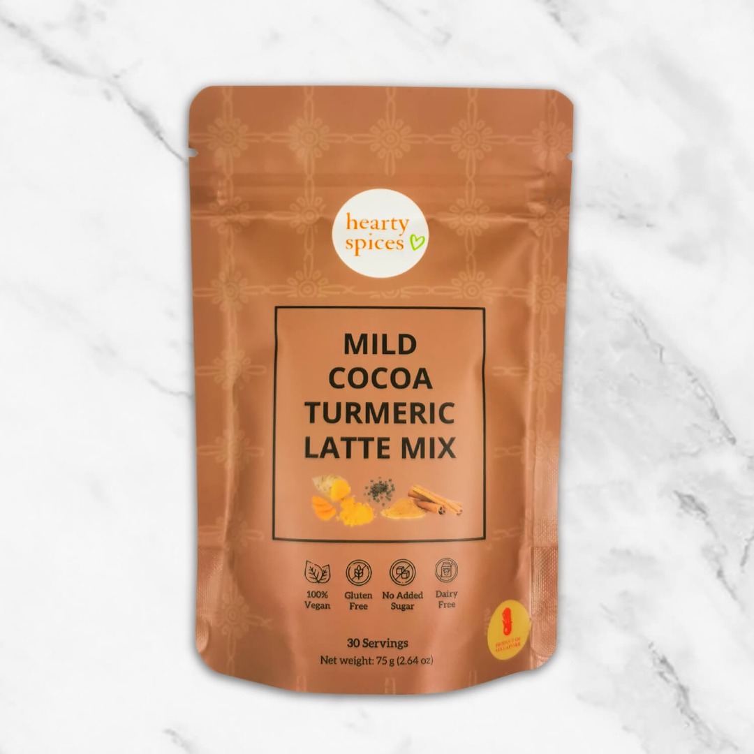 Mild Cocoa Turmeric Latte Mix - 30 Servings, Food & Drinks, Beverages ...