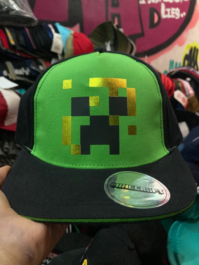 MINECRAFT, Men's Fashion, Watches & Accessories, Caps & Hats on Carousell